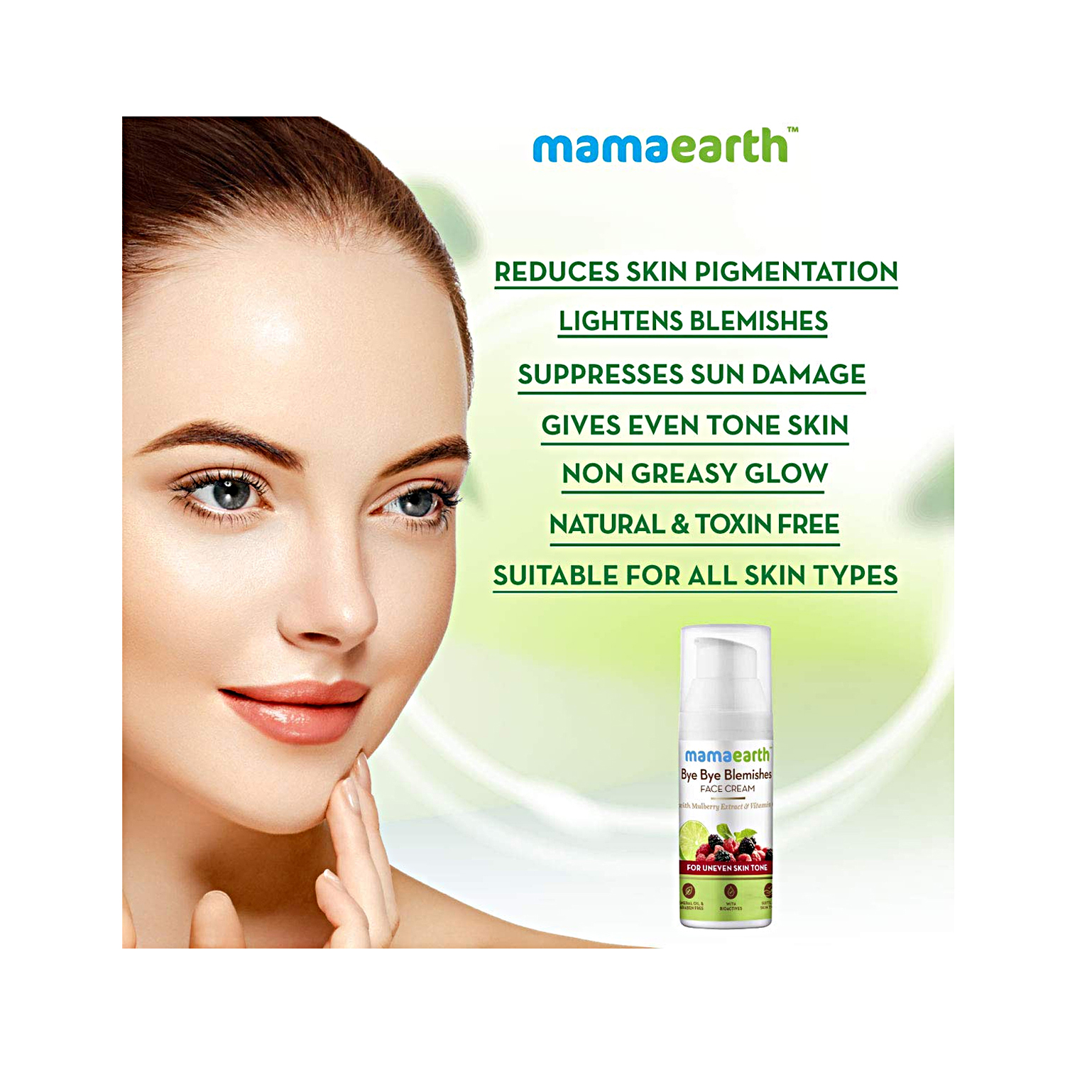 Mamaearth Bye Bye Blemishes Face Cream 30g - Cureka