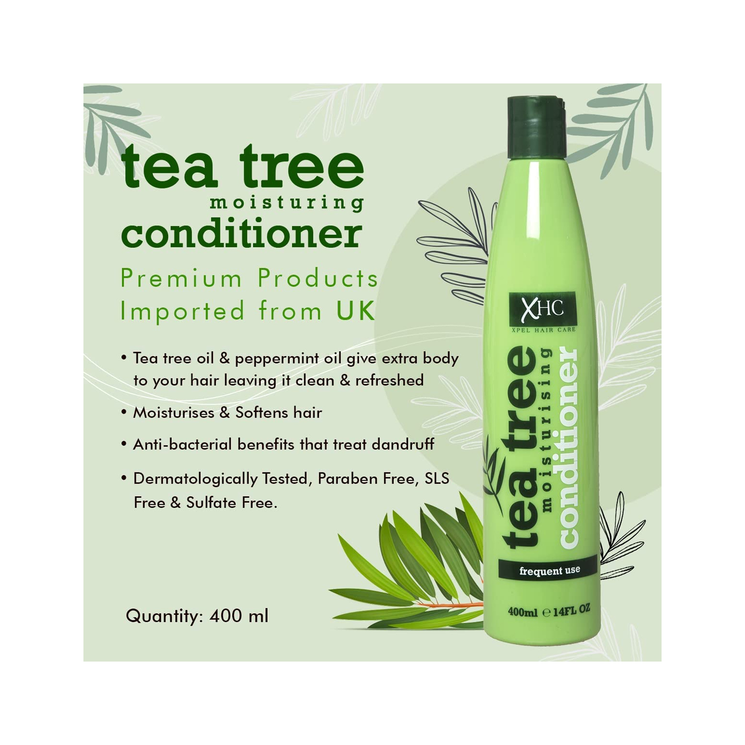 Buy Xpel Tea Tree Moisturising Conditioner – 400ml Online At Best Price in India - Cureka