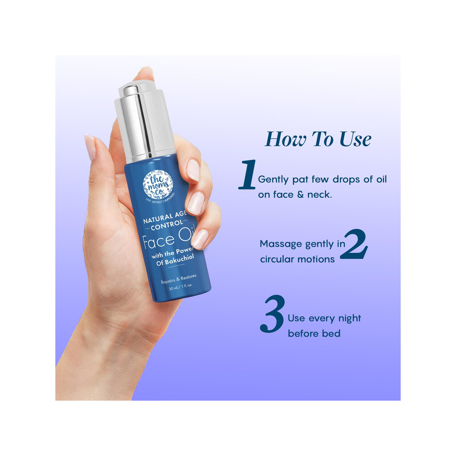 The Moms Co Natural Age Control Face Oil 30ml