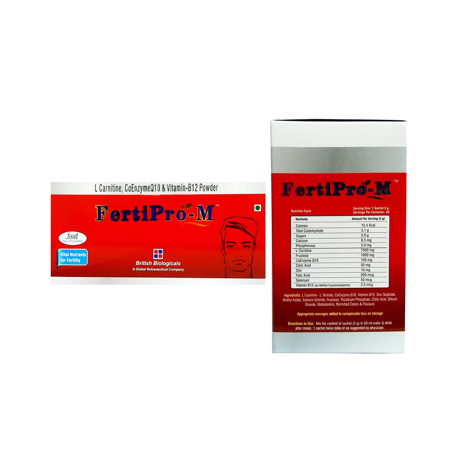 FertiPro-M Sachet 5gm (30 Sachet in 1 Box)