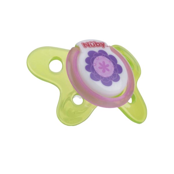 Nuby Classic Butterfly Pacifiers for Babies from 6 to 12 Months